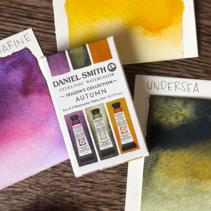Set Automne 3 tubes 5 ml aquarelle extra-fine Daniel Smith
