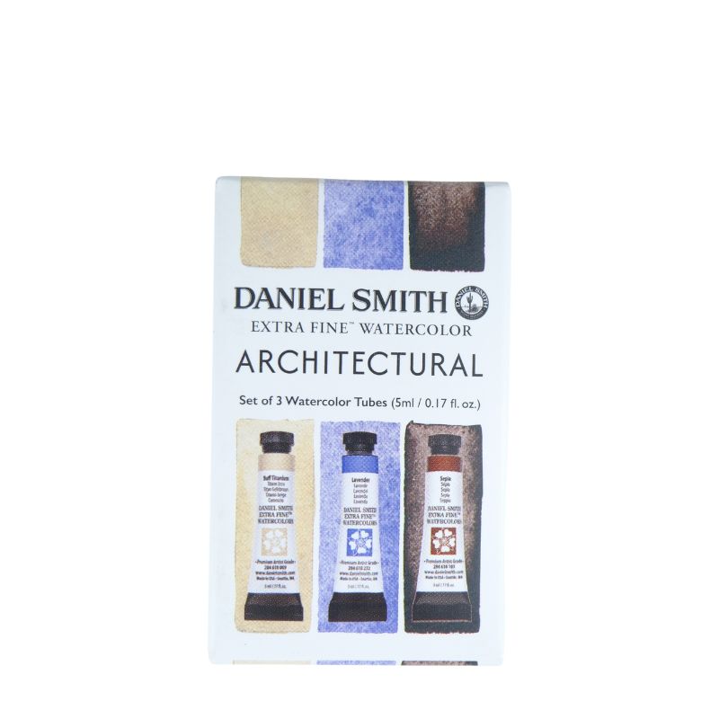 Set Architecture 3 tubes 5 ml aquarelle extra-fine Daniel Smith